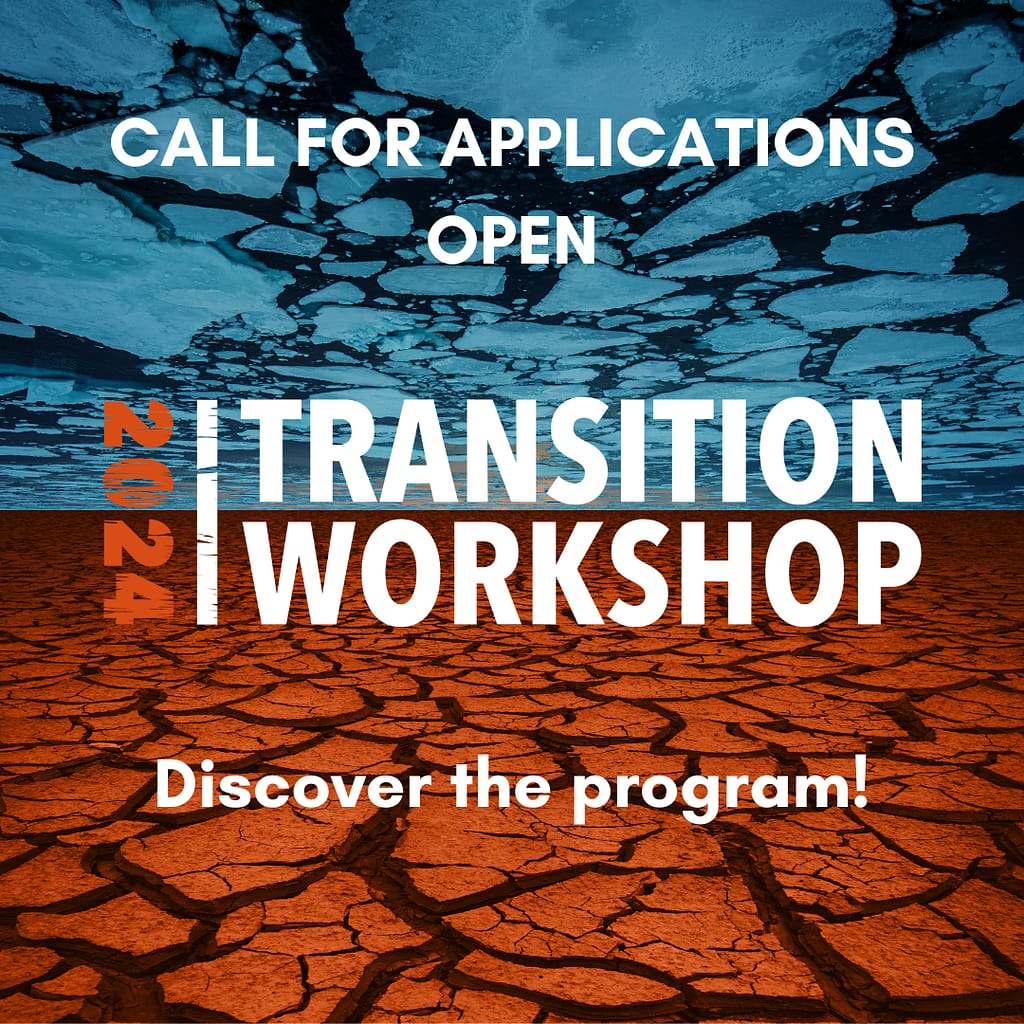 Call for applications open for the Transition Workshop 2024 ...